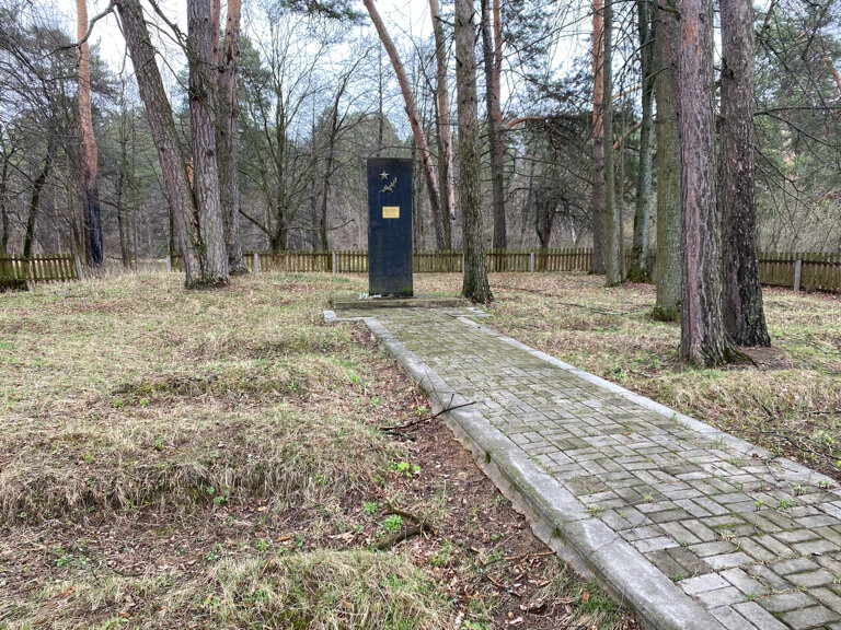 Anıt, heykel Братская могила борцов за равенство и справедливость, Yuhnov, foto