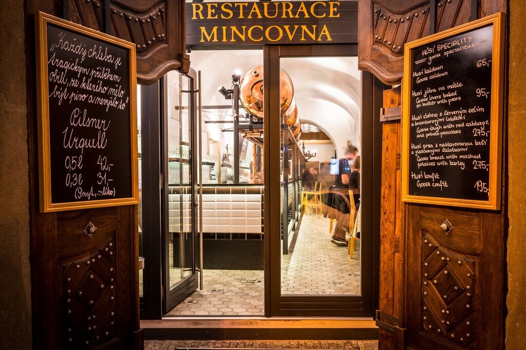 Restoran Restaurace Mincovna, Prag, foto