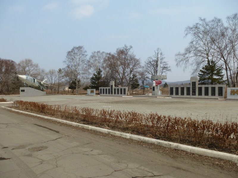Anıt, heykel Воинам землякам, павшим в сражениях Великой Отечественной войны, Primoriye, foto