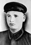 Полному кавалеру ордена Славы Фомину Ивану Захаровичу (Molodyozhnaya ulitsa No:14, selo Dmitriyevka), anıt levhası, anıt taş  Belgorodskaya oblastından
