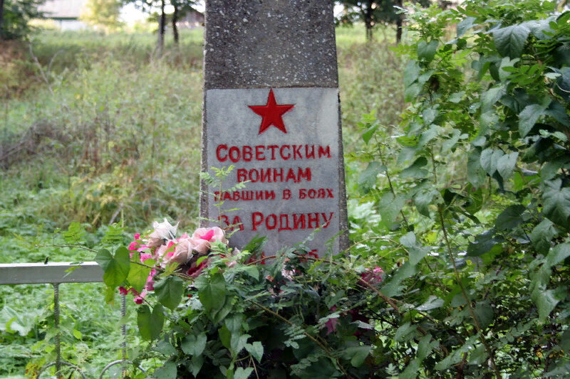 Anıt, heykel Советским воинам, павшим в боях за Родину, Saint‑Petersburg ve Leningradskaya oblastı, foto