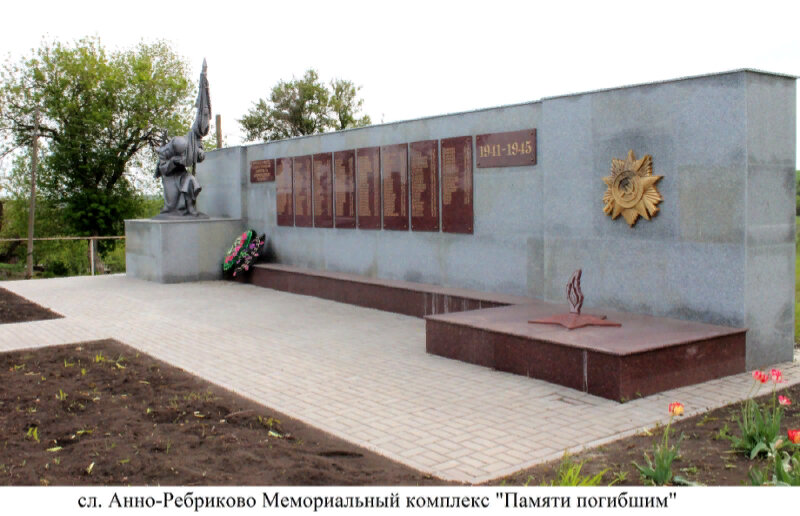 Anıt, heykel Памяти погибшим, Rostovskaya oblastı, foto