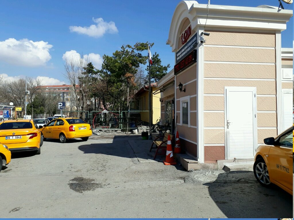 Taksi durağı Aktepe Stad Taksi, Ankara, foto