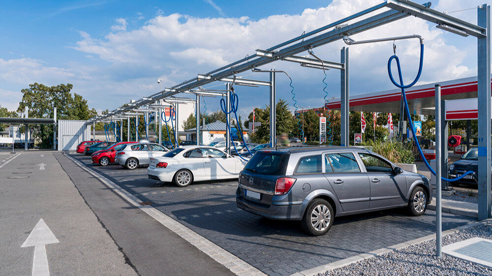 Oto yıkama Waschmeile, Regensburg, foto