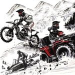 Extrimtur (Sibirskaya ulitsa No:60А, derevnya Zamulyanka), motosiklet okulu  Permski krayından