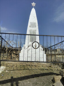 Павшим в Великой Отечественной войне (Republic of Daghestan, Dakhadaevskiy District, selo Buskri), anıt, heykel  Dağıstan'dan