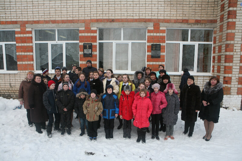 Anıt levhası, anıt taş Герою Советского Союза Павлу Яковлевичу Матвееву, Nijegorodskaya oblastı, foto