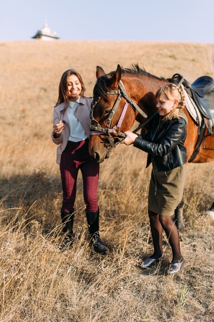 At ve binicilik kulüpleri Sparkling saddles, Kırım Cumhuriyeti, foto