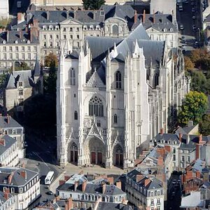 Собор святых Петра и Павла (Pays de la Loire, Loire-Atlantique, Arrondissement de Nantes, Nantes, Impasse Psalette), katolik kiliseleri  Nantes'tan