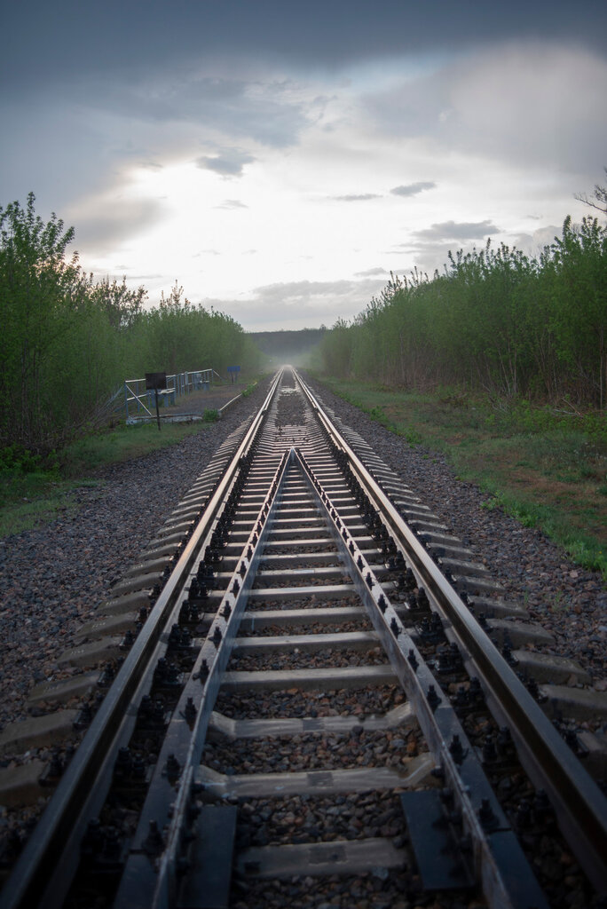 Tren istasyonu Остановочный Пункт 31 Км, Belgorodskaya oblastı, foto