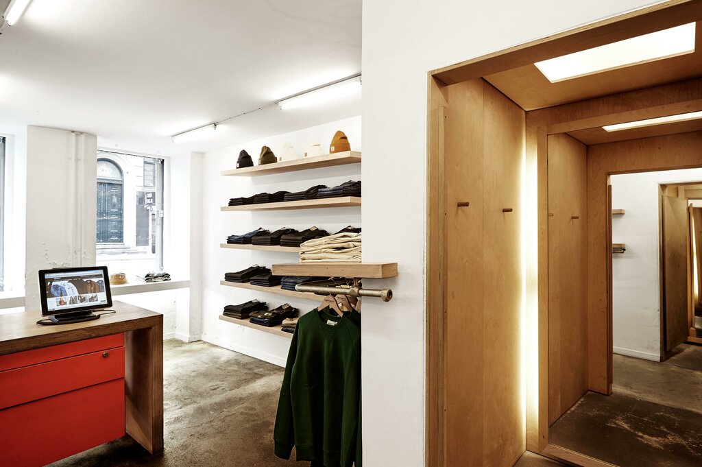 Giyim mağazası Carhartt Wip Store Copenhagen, Kopenhag, foto