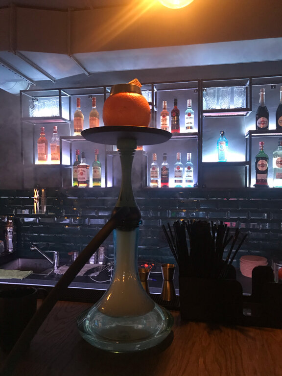 Nargile kafeler V O G U E restobar, Yekaterinburg, foto