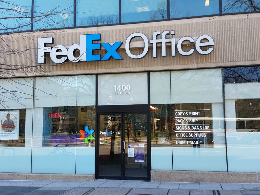 Fotokopi dükkanları FedEx Office Print & Ship Center, Washington, foto