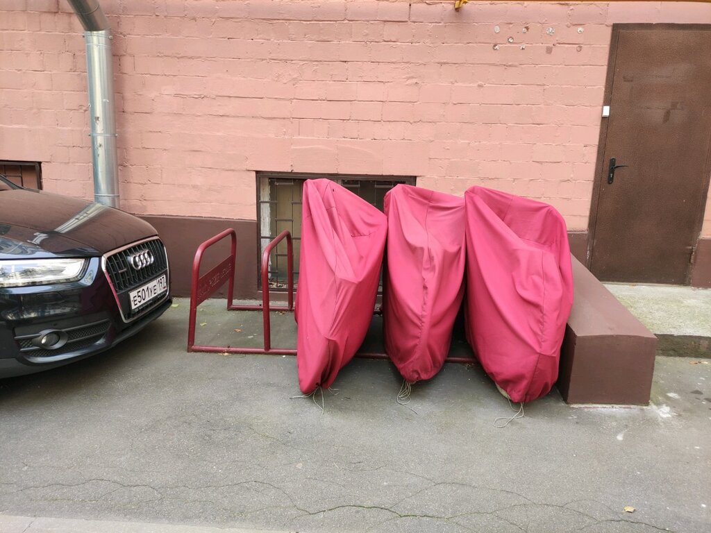 Bisiklet park yerleri Велосипедная парковка, Moskova, foto