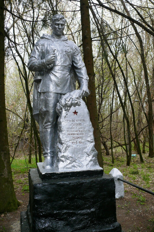 Anıt, heykel Воинам-землякам и братская могила воинов, Kiev Bölgesi, foto