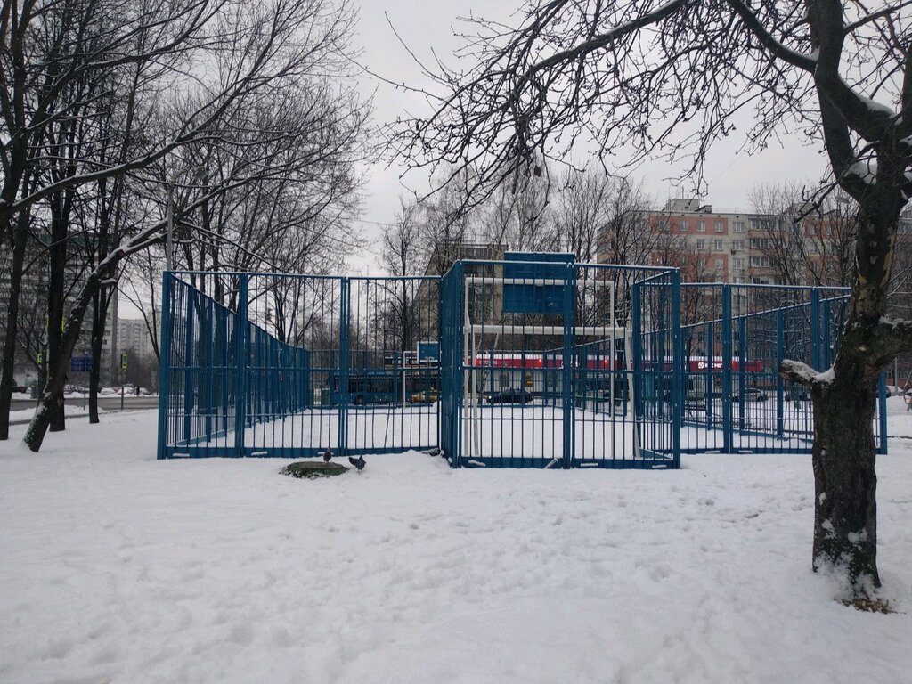 Buz pateni pistleri Ice rink, Moskova, foto