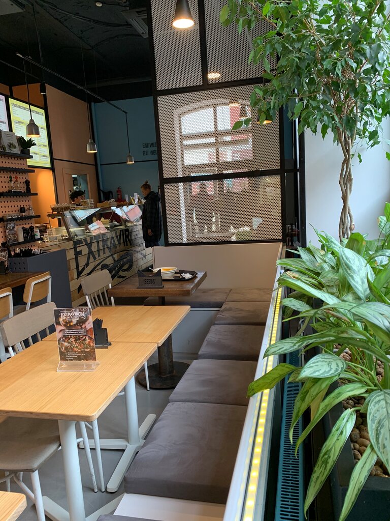 Kafe Extra Virgin Express, Moskova, foto