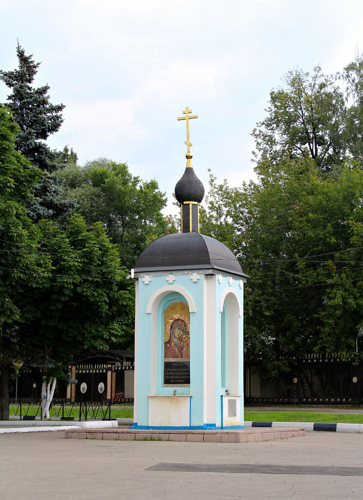 Şapel, haç anıtı Часовня Матроны Московской, Moskova ve Moskovskaya oblastı, foto