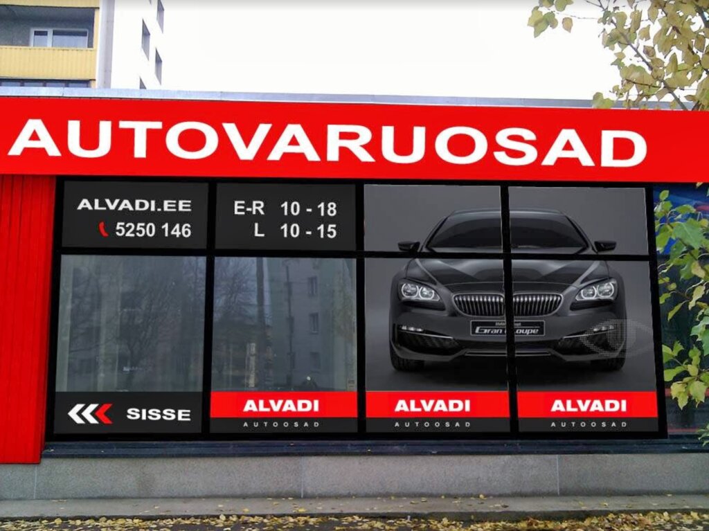 Otomobil yedek parçaları Alvadi Car Parts, Tallin, foto