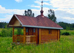 Часовня Георгия Победоносца (Moscow Region, Pshkinskiy Urban District, derevnya Martyankovo), şapel, haç anıtı  Moskova ve Moskovskaya oblastından