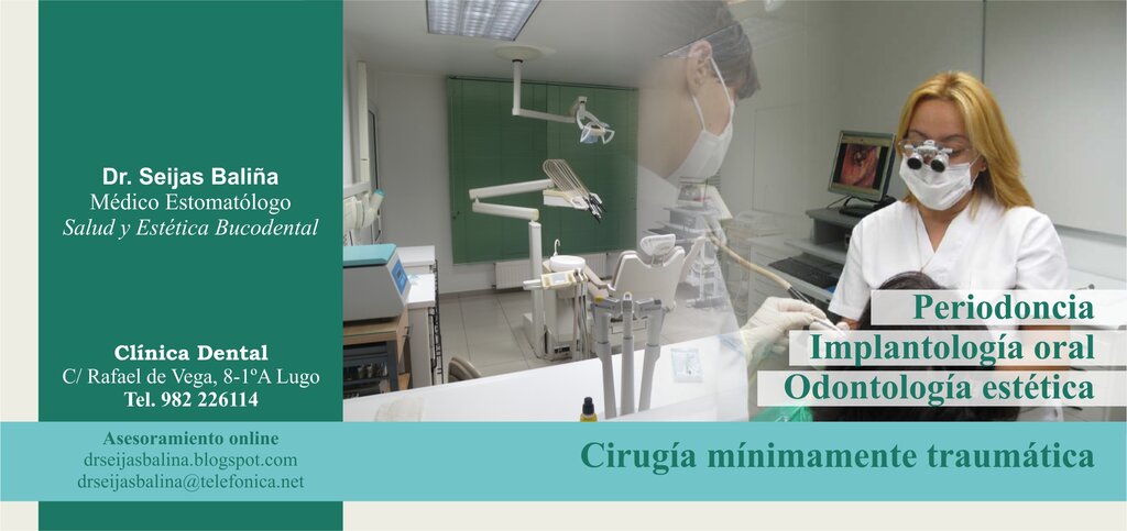 Özel ağız ve diş sağlığı klinikleri ve muayenehaneleri Dr. Seijas Baliña, Lugo, foto
