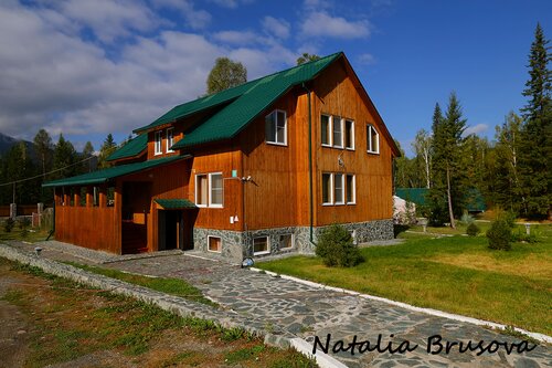 Resort oteller, tesisler Katanda, Altay Cumhuriyeti, foto