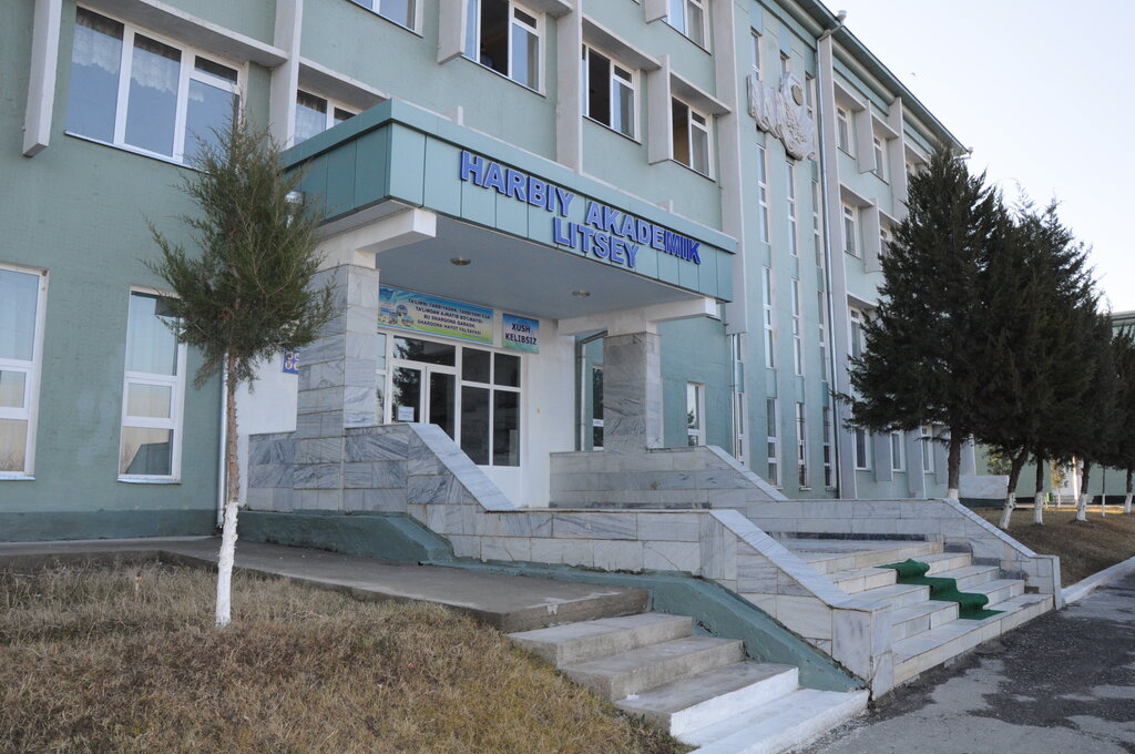Askeri okullar Temurbekov School, Fergana, foto