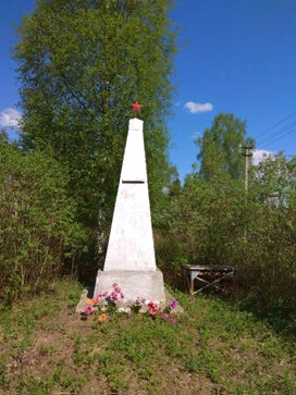 Anıt, heykel Обелиск, Vologodskaya oblastı, foto