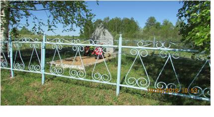 Anıt, heykel Воинское захоронение, Tverskaya oblastı, foto