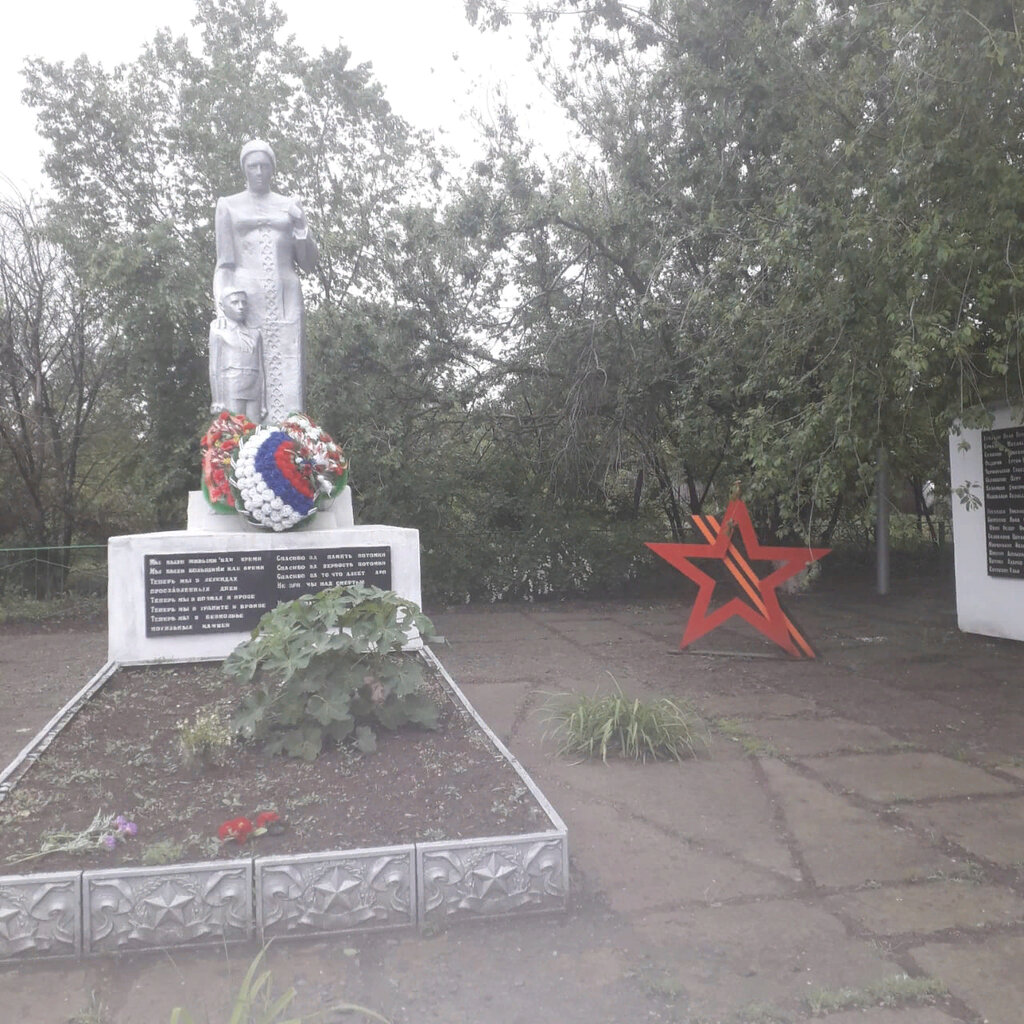Anıt, heykel Боевая Слава, Rostovskaya oblastı, foto