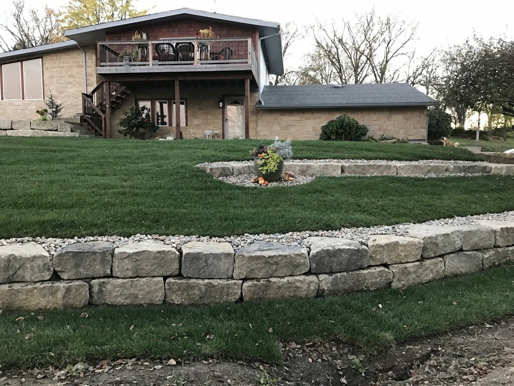Bahçe ekipmanları ve teknolojileri Topeka Sod Farm, Kansas Eyaleti, foto