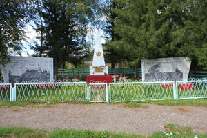 Воинам Великой Отечественной войны 1941-1945 гг. (Tomsk Region, Molchanovskiy rayon, selo Sokolovka, Tsentralnaya ulitsa), anıt, heykel  Tomskaya oblastından