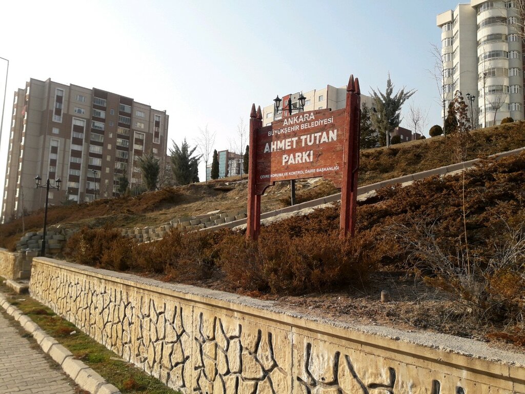 Parklar ve ormanlar Ahmet Tutan Parkı, Ankara, foto