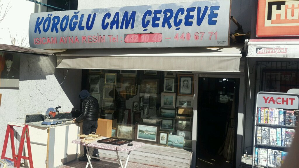 Resim, tablo ve çerçeve mağazaları Köroğlu Cam Çerçeve, Ankara, foto