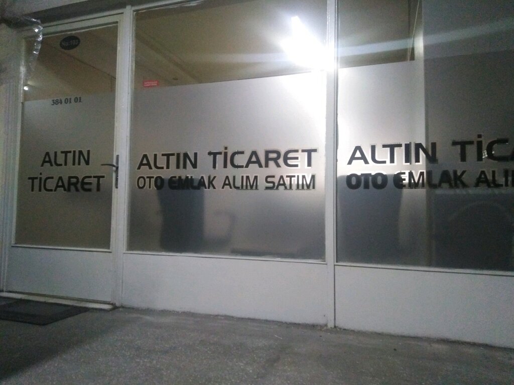 Emlak ofisi Altın Ticaret, Ankara, foto