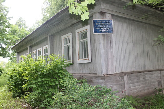Kütüphaneler Shaptinskaya selskaya biblioteka-filial, Mku Tsentralizovannaya bibliotechnaya sistema Kiknurskogo rayona, Kirovskaya oblastı, foto