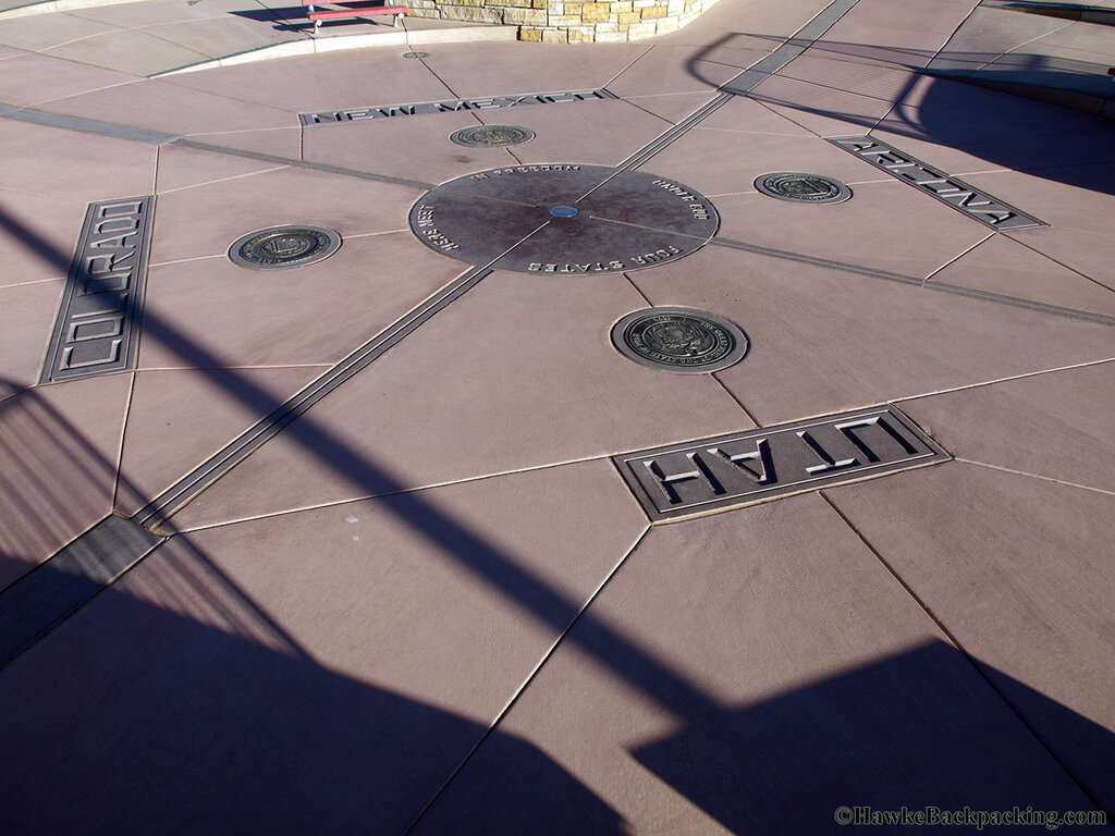 Turistik yerler Four Corners, Utah, foto
