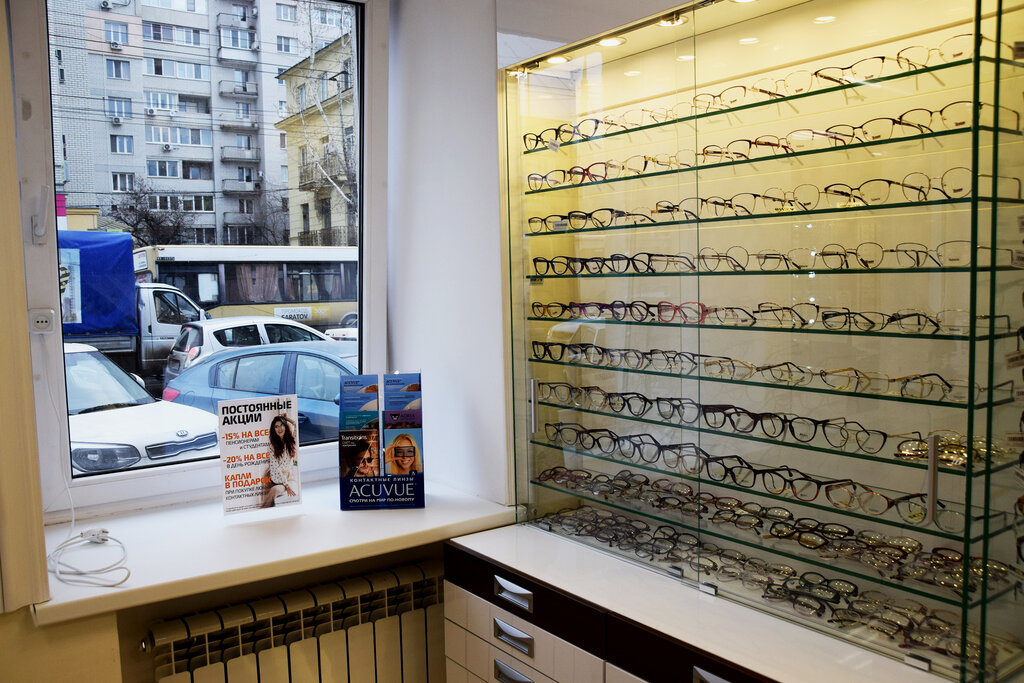 Optik Vizhu optik salon, Saratov, foto