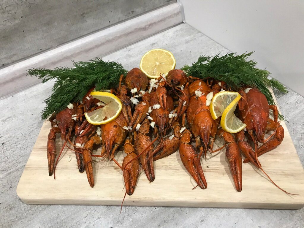 Balık ve deniz ürünleri Живые раки и пиво, Podolsk, foto