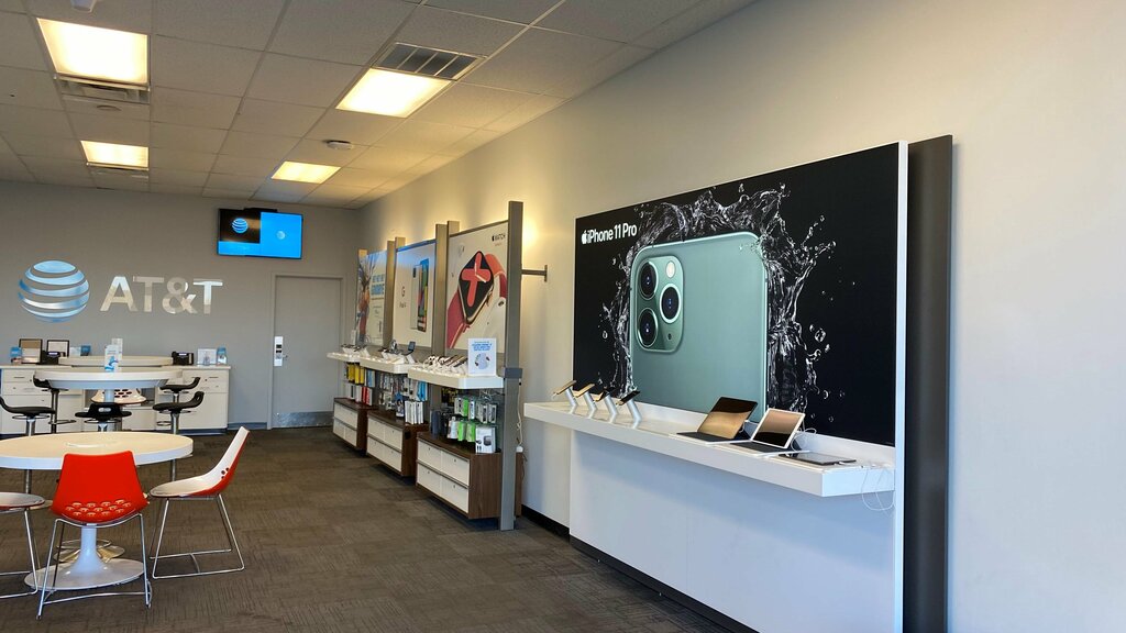 Cep telefonu ve aksesuarları satış mağazaları At&t Store, Crowley, foto