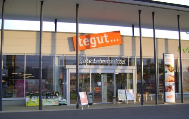 Süpermarket Tegut... gute Lebensmittel, Hesse, foto