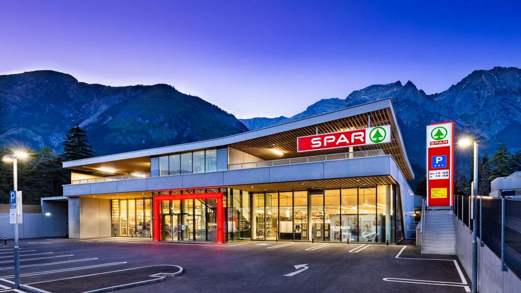 Süpermarket Spar, Tirol, foto