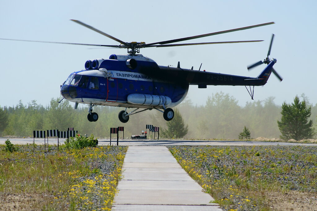 Hava meydanı вертодром Сорум КС, Hantı‑Mansi Özerk Okrugu, foto