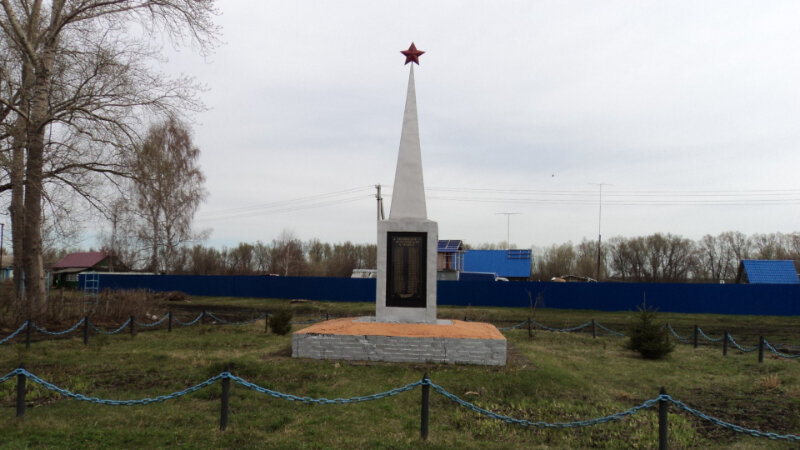 Anıt, heykel Воинам, погибшим в годы Великой Отечественной войны, Tambovskaya oblastı, foto