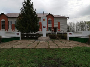 Обелиск павшим воинам в Великой Отечественной войне 1941-1945 гг. (Chuvash Republic, Ibresinskiy munitsipalny okrug, derevnya Andreyevka), anıt, heykel  Çuvaşya'dan