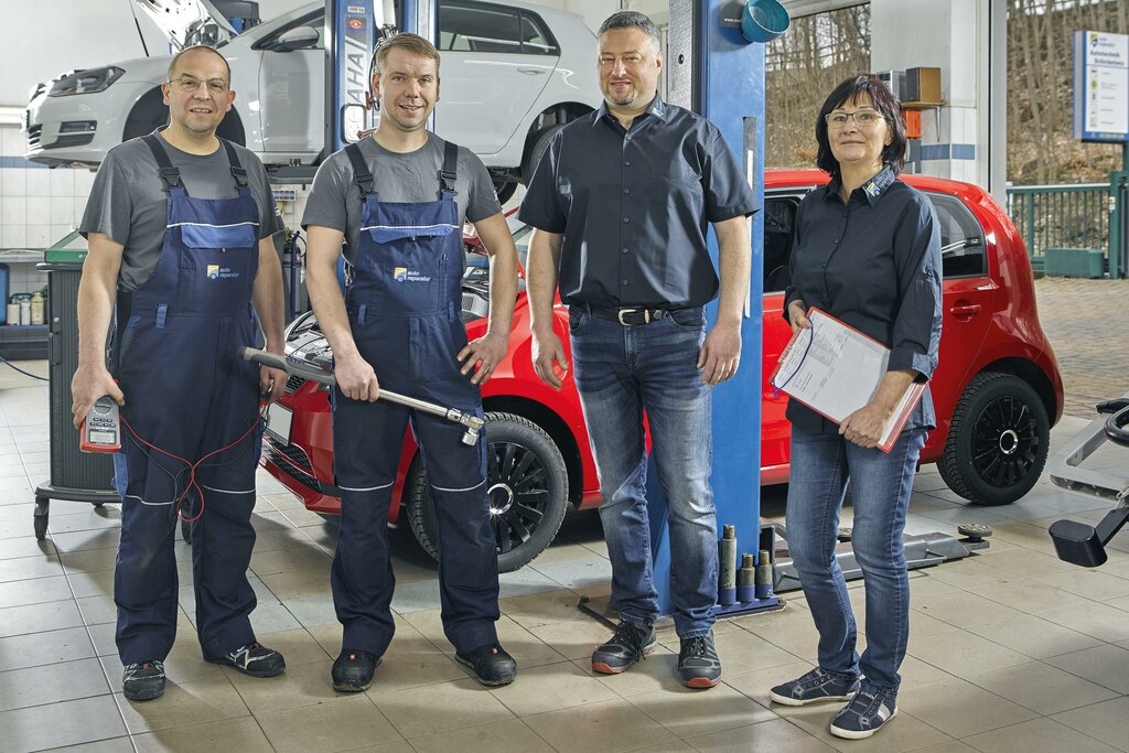 Otomobil servisi Thomas Schicketanz Autotechnik, Saksonya, foto