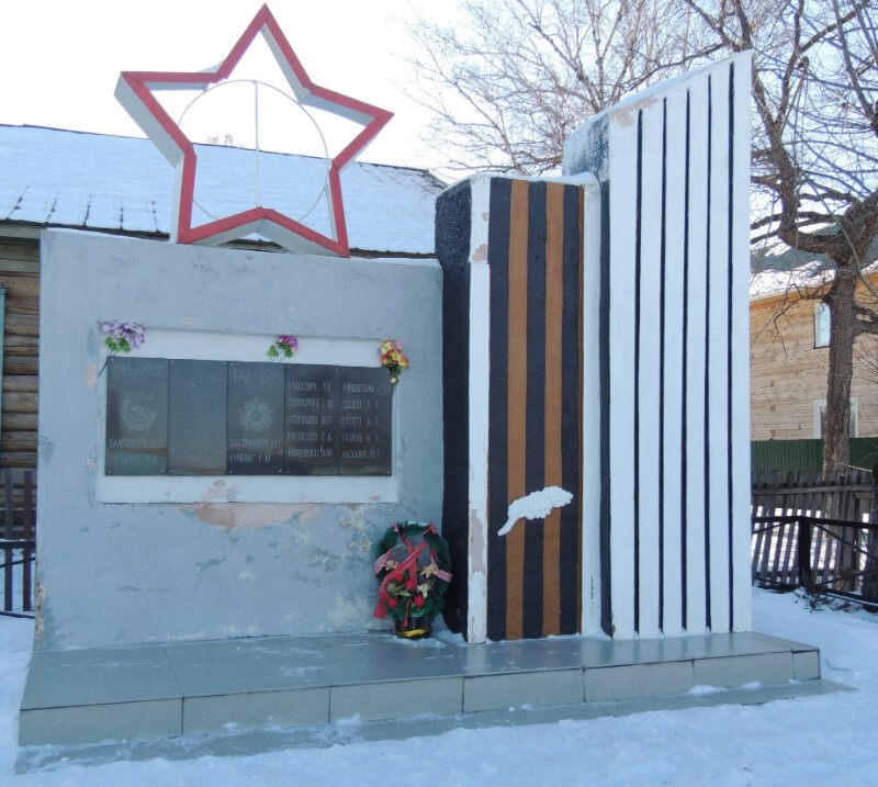 Anıt, heykel Воинам-землякам, погибшим в годы Великой Отечественной войны, Svobodniy, foto