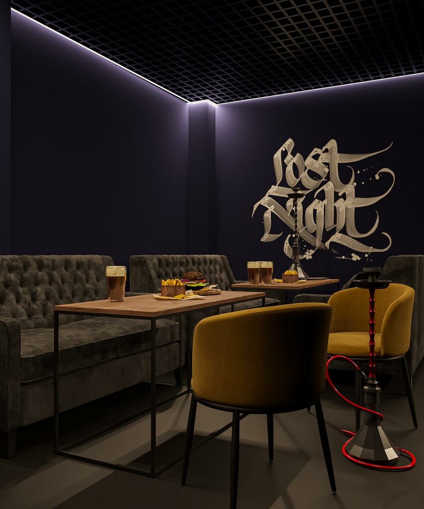 Nargile kafeler Kalyanaya DaVinci Lounge, Moskova, foto