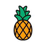Ananas Poster (Narvskaya Street No:15Ас5), matbaalar  Moskova'dan