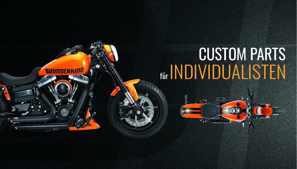 Motosiklet yedek parçaları WUNDERKIND-Custom Eine Marke der Abm Fahrzeugtechnik GmbH, Baden‑Wurttemberg, foto